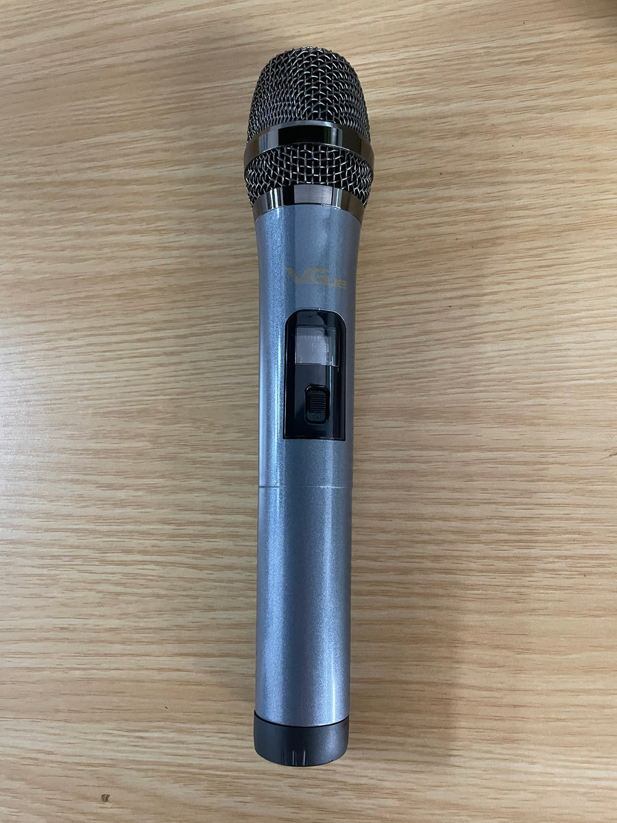 The Mic for VS-0808 Black – VeGue | Portable Karaoke Machines & Wireless /USB Microphones