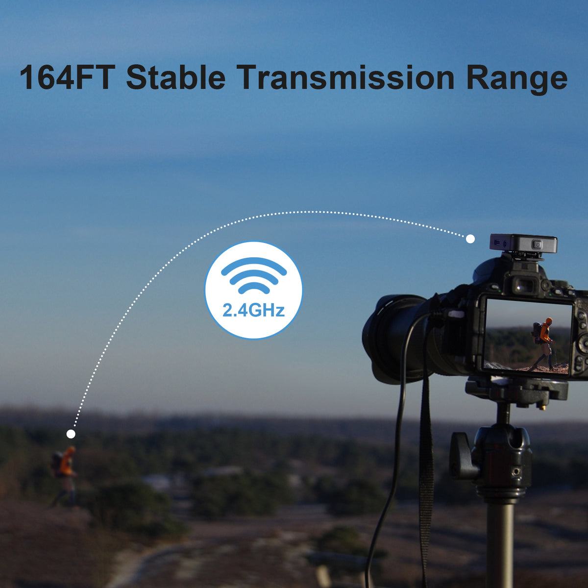 Wireless Lavalier Microphone System, 2.4GHz Dual Channel Wireless Lape – VeGue | Portable ...