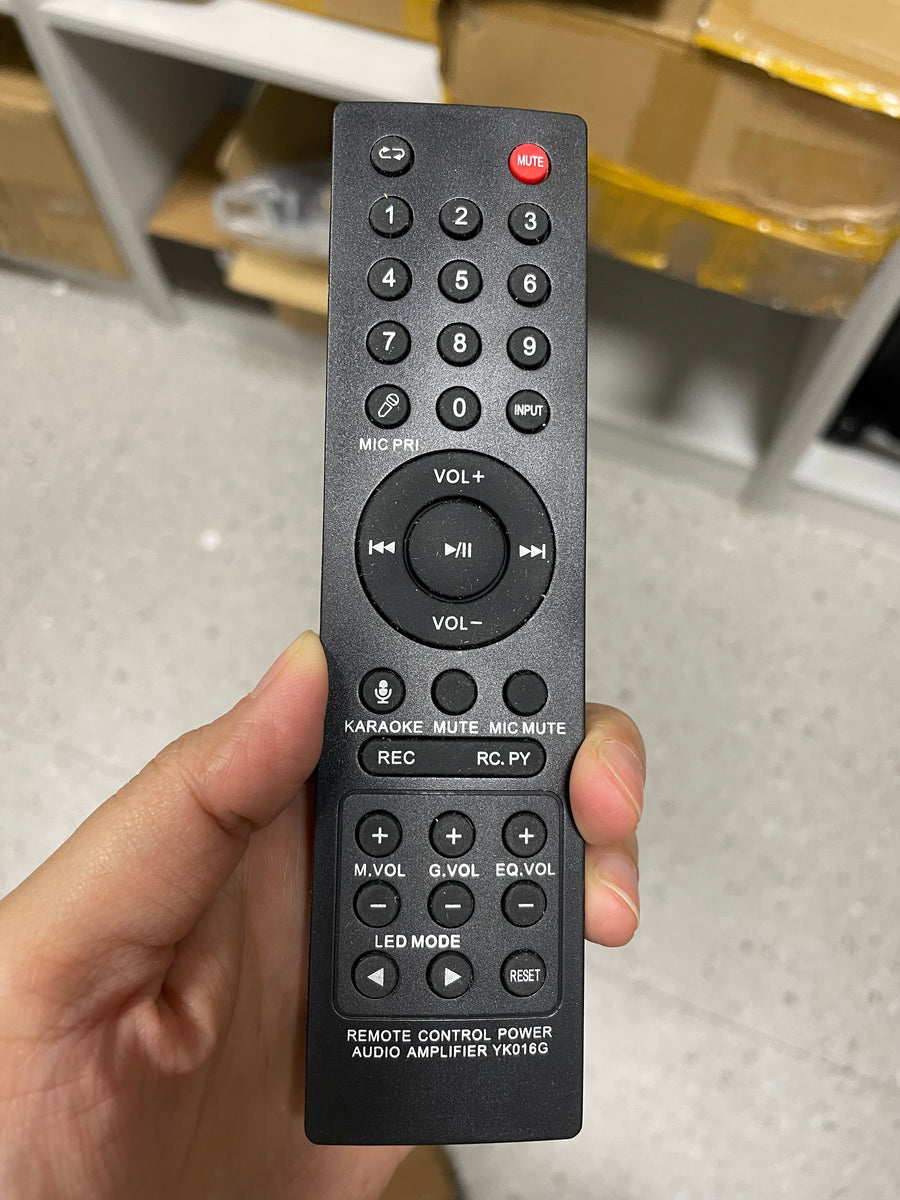 The remote control for VS-6633 – VeGue | Portable Karaoke Machines & Wireless /USB Microphones